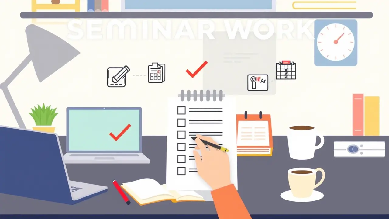 Checkliste für die perfekte Seminararbeit